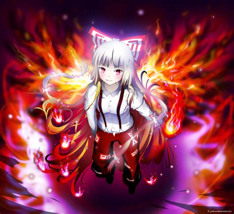 Fujiwara No Mokou By Palinus On DeviantArt