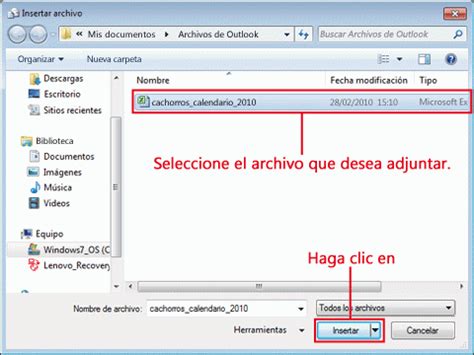 Probar datos adjuntos en los mensajes de correo electrónico 2