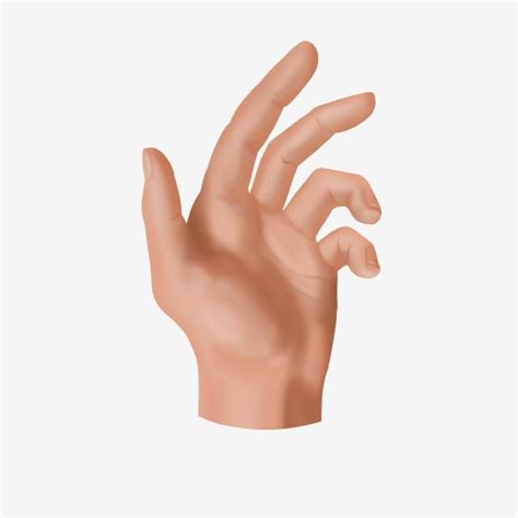 Hand Gestures Clipart Hd PNG Cartoon Hand Gesture Illustration