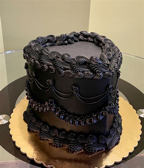 Gothic Heart Shaped Cake Classy Girl Cupcakes