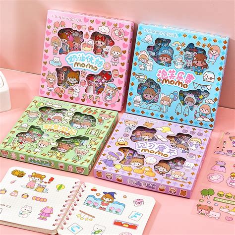 Jual Sticker Anne Sticker Momo Sticker Viral Sticker Lucu Imut Isi