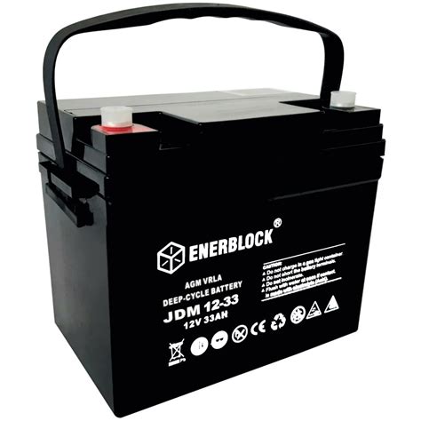 Enerblock JDM AGM 12V 33Ah Akumulator PortablePower Pl