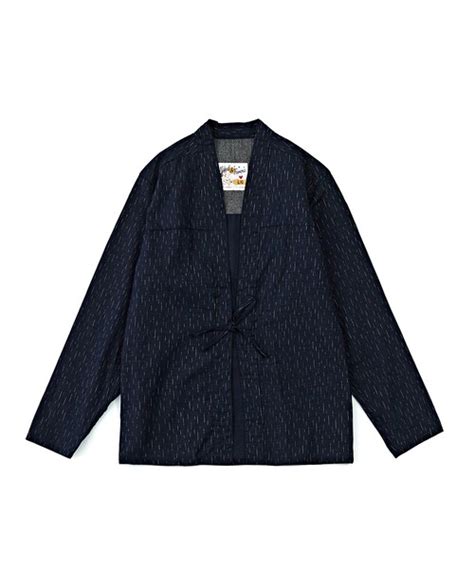 NAKED FAMOUS DENIMネイキッドアンドフェイマスデニムのKimono Print Rain Shirt WEAR