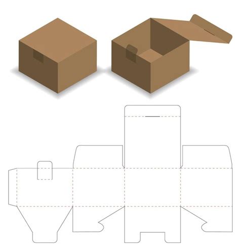 Caja De Cartón Sin Pegamento caja cartón pegamento sin In 2020