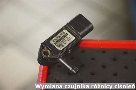 Wymiana czujnika różnicy ciśnień