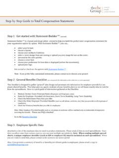 Step By Step Guide To Total Compensation Step By Step Guide To