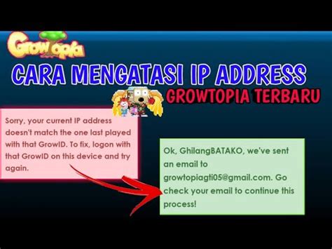 Cara Mengatasi You Current IP Address Doesnt Match The One Last Played