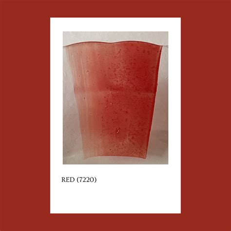 Pigmento Para Vidrio Cristal Red Opaque Gr Taller De Arte