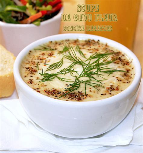 Soupe Facile Chou Fleur