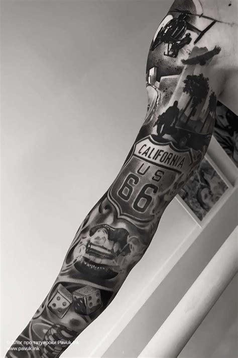 Чикано тату рукав Блог про татуировки pavuk ink Sleeve tattoos Arm