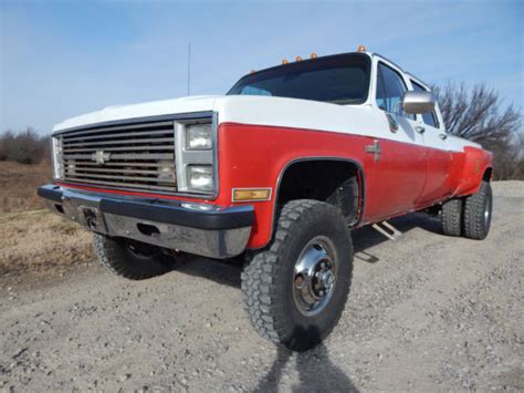 Chevrolet K Crew Cab Dually Silverado Big Block X