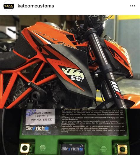 Skyrich Lithium Battery Motorcycles Motorcycle Accessories On Carousell