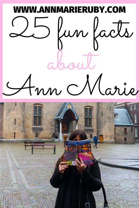 Interesting Facts About Ann Marie Ruby Ann Marie Ruby Fun Facts