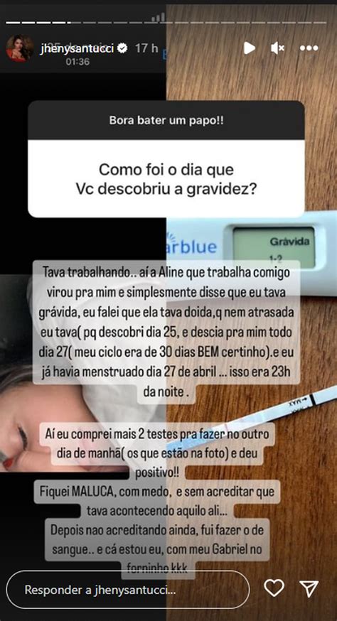 Jheny Santucci Conta Como Descobriu Que Estava Gr Vida De Arthur Aguiar