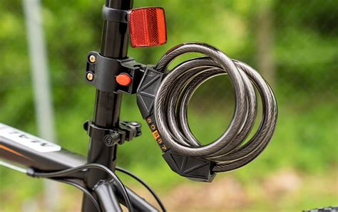 Zapięcie do Roweru Linka 100cm Blokada Rowerowa MalTrack Sport