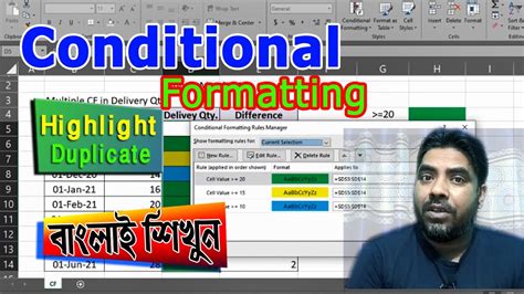 Highlight Duplicate Value Conditional Formatting In Excel Check