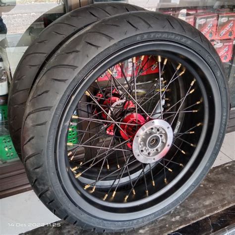 Jual Paket Velg Set Sumo SuperMoto Rakitan CRF150 KlX CRF 150 L D