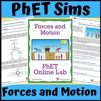 PhET Simulation Online Lab Forces Motion By Step By Step Science