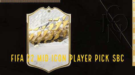 How To Complete The Mid Icon Player Pick SBC In FIFA 22 2nd March 2022
