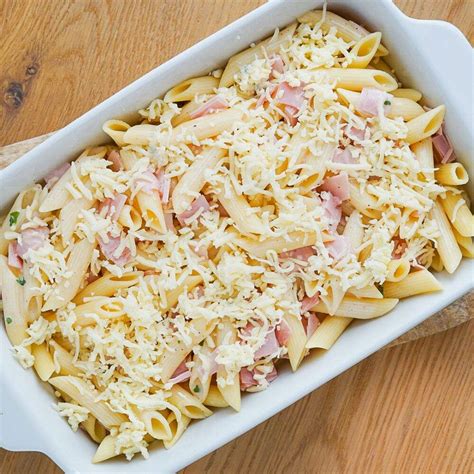 Nudel Schinken Gratin Fix Ohne Fix Rezept