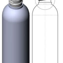 100ml Black PET Tall Boston Round Bottle 20 410 Neck Product BlueSky