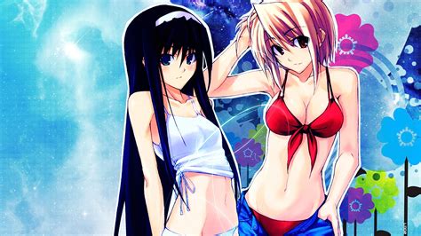 Fondos De Pantalla Anime Chicas Anime Ojos Azules Morena