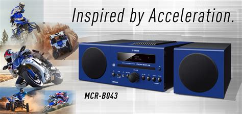 Yamaha MCR B043 Micro System Revs Up Home Audio Superior Sound Meets