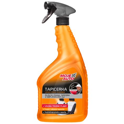 Moje Auto Płyn do czyszczenia tapicerki z odplamiaczem 2w1 atomizer 750ml