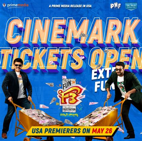 Cinemark Theatres On Twitter Tickets For F3Movie Are ON SALE NOW In