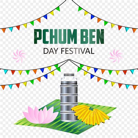 Hình ảnh Lễ Hội Pchum Ben Ngày Thiết Kế Nền Trong Suốt PNG Pchumben