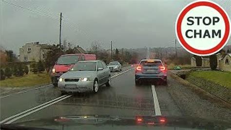 Pirat w Audi jechał na czołówkę DK42 409 Wasze Filmy CDA