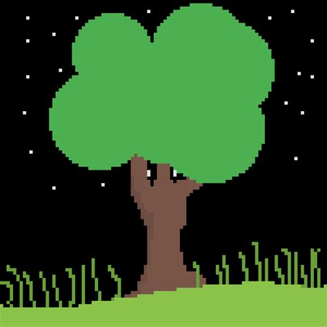 Pixilart Tree By Iv