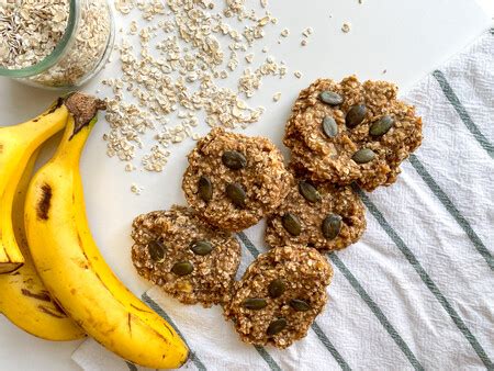Galletas de avena y plátano la receta vegana más rápida y fácil con