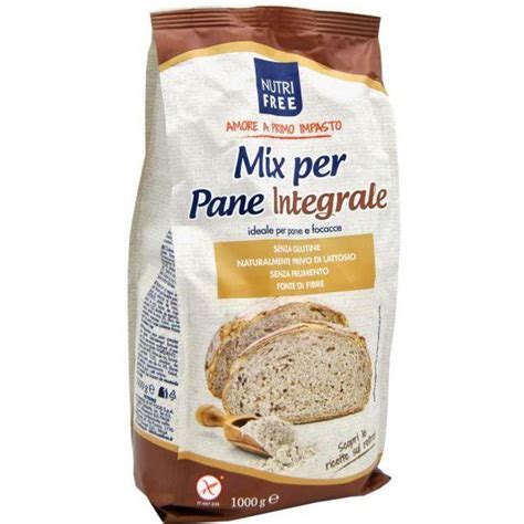 Nutrifree Mix Per Pane Integrale 1kg The Healthy Pantry
