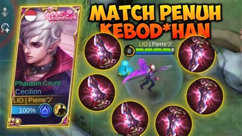 Item Wajib Cecilion Bikin Musuh Kena Mental Cecilion Build Full