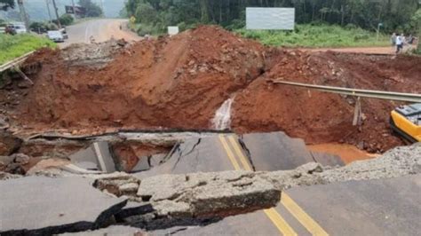 Confira quais rodovias de SC seguem interditadas Jornal Razão