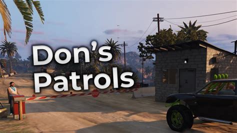 Don Patrols Paid FiveM Script YouTube