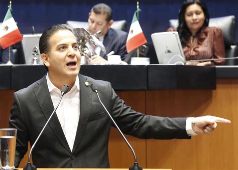Senador Damián Zepeda Vidales para presentar su voto particular al