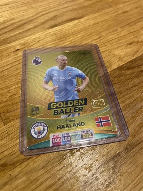PANINI ADRENALYN XL Premier League 2024 Erling Haaland Golden Baller 6