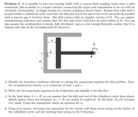 solved problem 3 it is possible to join two rotating shafts