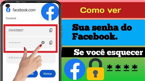 Como ver sua senha do Facebook Veja a senha do Facebook Se você