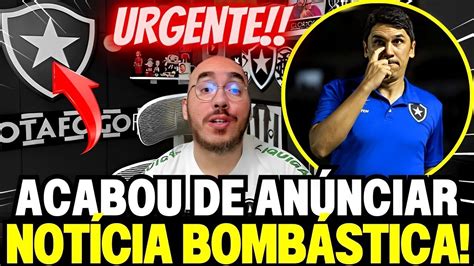Aten O Plant O Urgente Saiu Agora Textor Acabou De An Nciar Ltimas