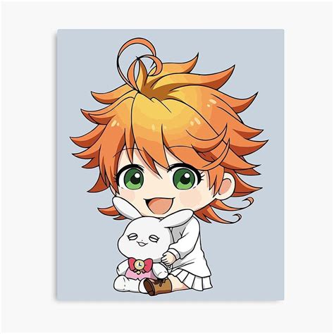 The Promised Neverland Emma Lámina metálica fondo de pantalla del