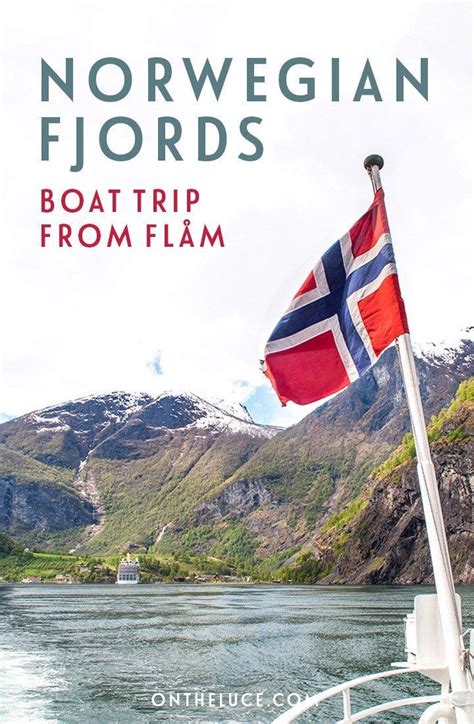 Sailing The Sognefjord A Norwegian Fjords Boat Trip From Fl M Boat