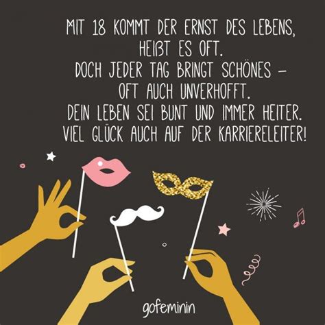 50 Spruch Fuer 18 Geburtstag Lustig Ideas Sprucherdb