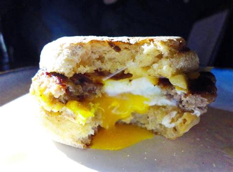Sausage Egg Cheese On An English Muffin Just A Pinch Recipes