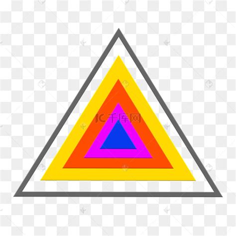 三个三角形叠加图片 三个三角形叠加图片素材免费下载 千库网