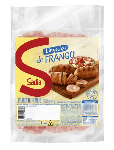 Linguica de Frango Sadia 800g Pacote é aqui na Barcelos