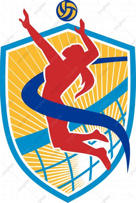 Volleyball Spike PNG Vector PSD And Clipart With Transparent
