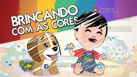 Bento e Totó Brincando as Cores Desenho Infantil YouTube
